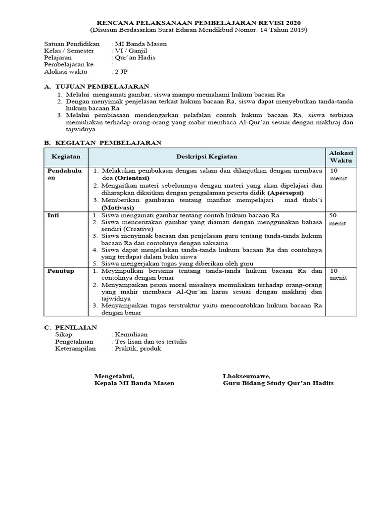 Hukum Bacaan Ra | PDF