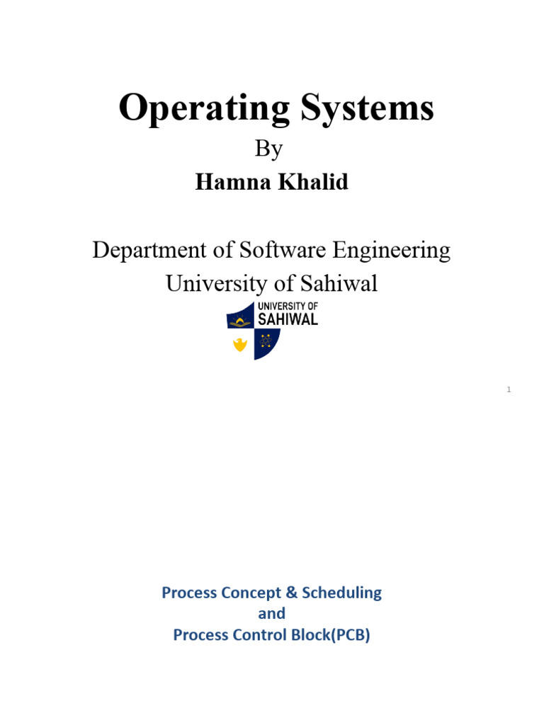Process LIfecycle and PCB | Download Free PDF | Scheduling (Computing) | Process (Computing)