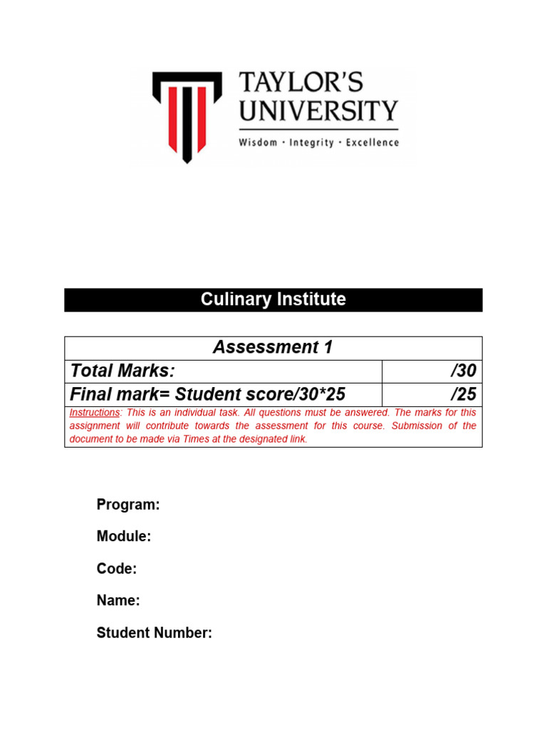 Assessment 1 | PDF