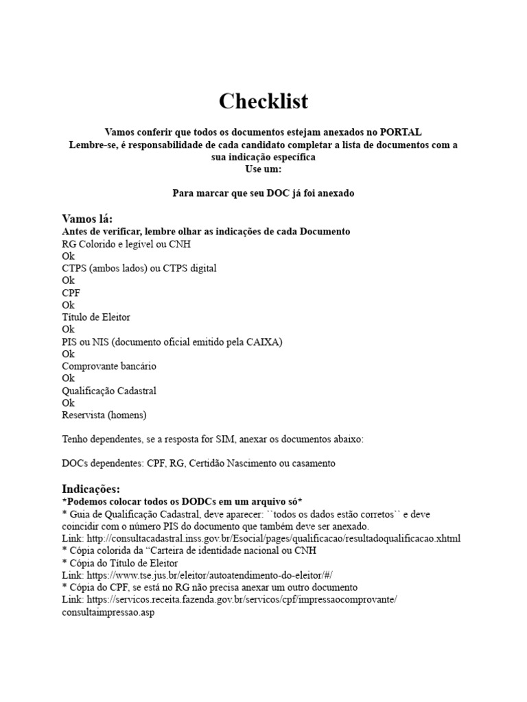 Amazon Checklist copy | PDF