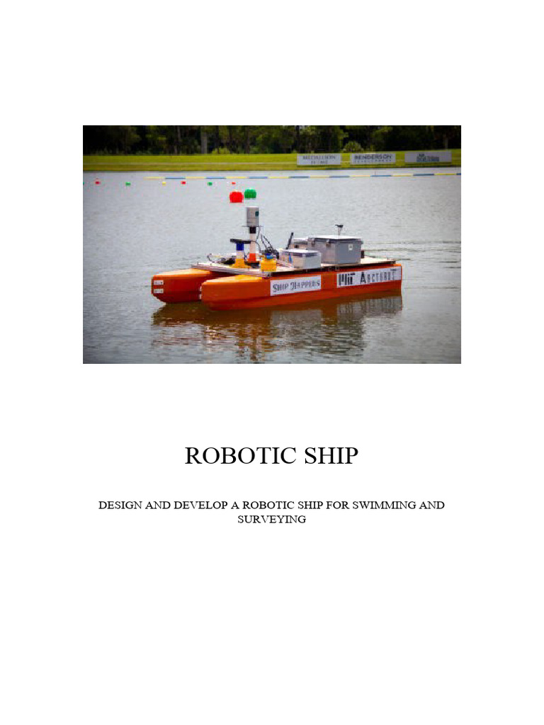 robotic-ship(Sadman Shakib)Final | PDF | Electric Motor | Robotics