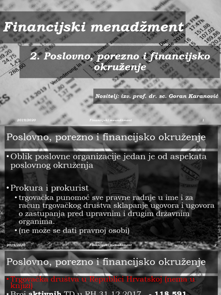 FINMEN Sve Prezentacije | PDF