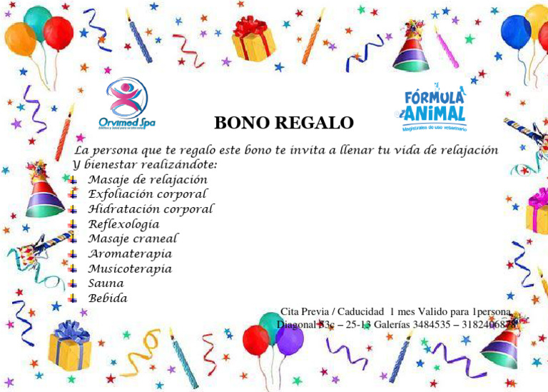 Bono Formula Animal | PDF