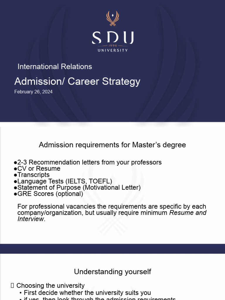 Admission strategy.pptx | PDF | Student Financial Aid In The United ...