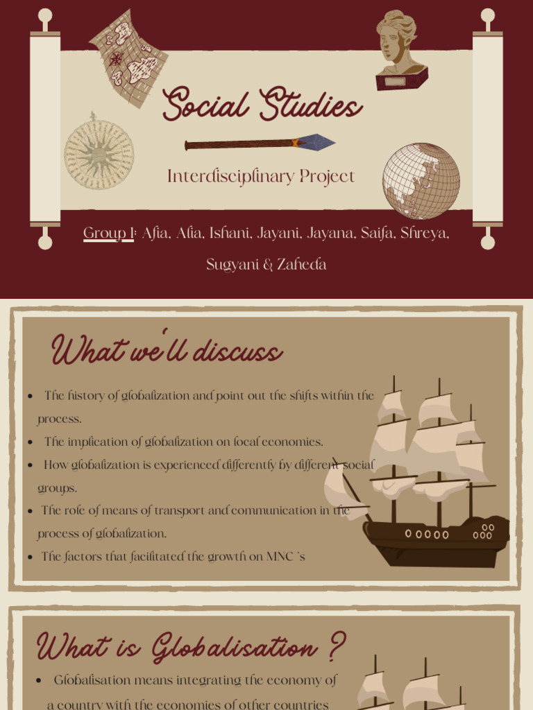 Interdisciplinary Project | PDF | Globalization | Multinational Corporation