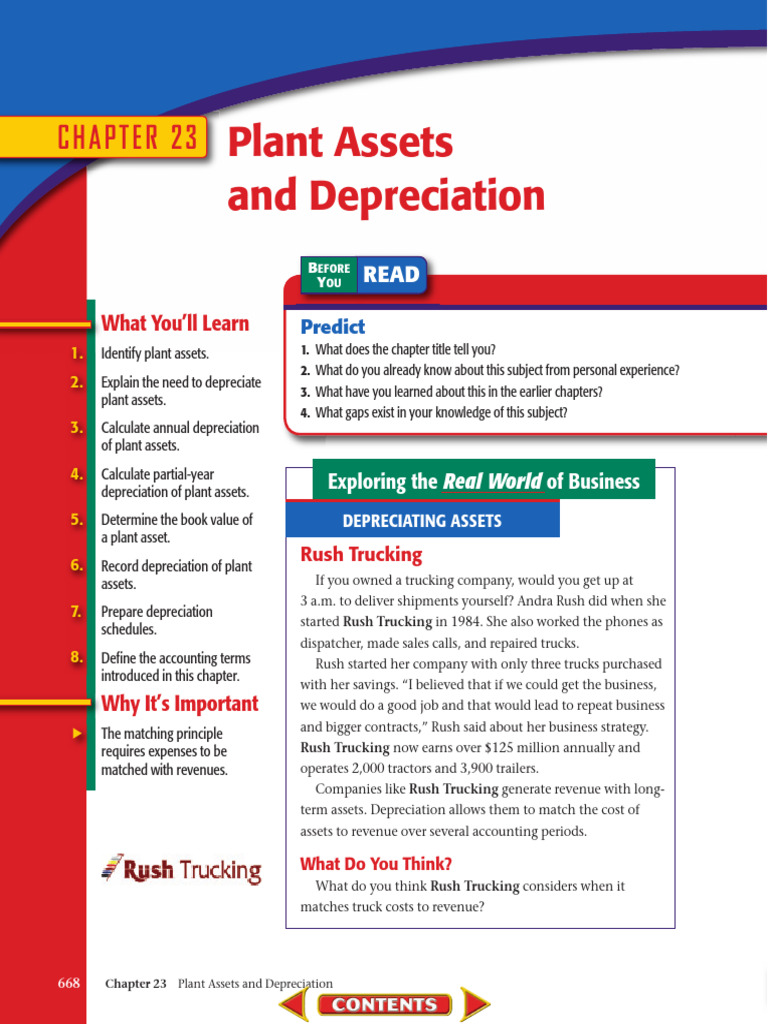 Plant Assets & Depreciation Guide | PDF | Depreciation | Debits And Credits