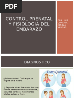 Control Prenatal GPC 2016 MSP | PDF | El embarazo | Parto prematuro
