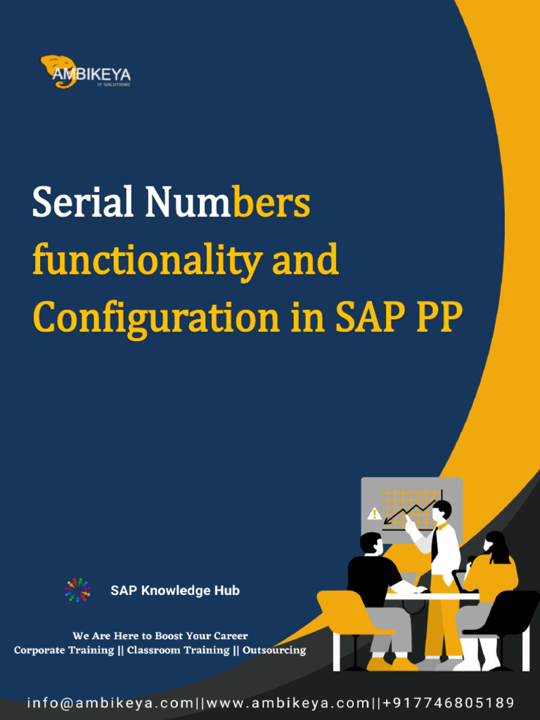 Serial Numbers Functionality and Configuration in SAP PP | PDF ...