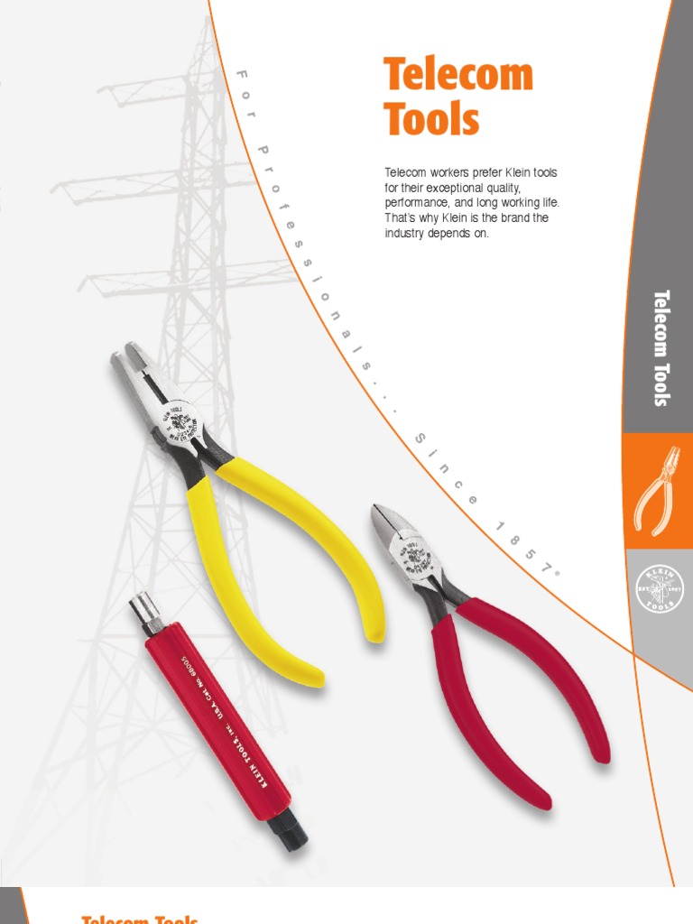03 Telecom Catalog | PDF | Knife | Equipment
