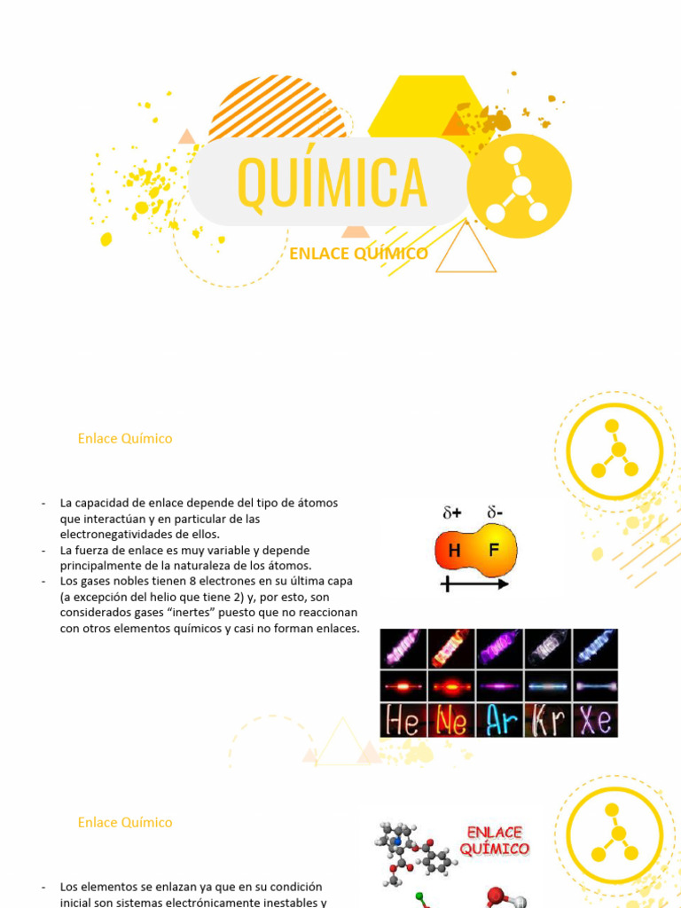 4 - Enlace Covalente | PDF | Enlace químico | Enlace covalente