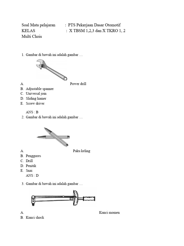 PTS Pdo | PDF | Metode & Bahan Ajar
