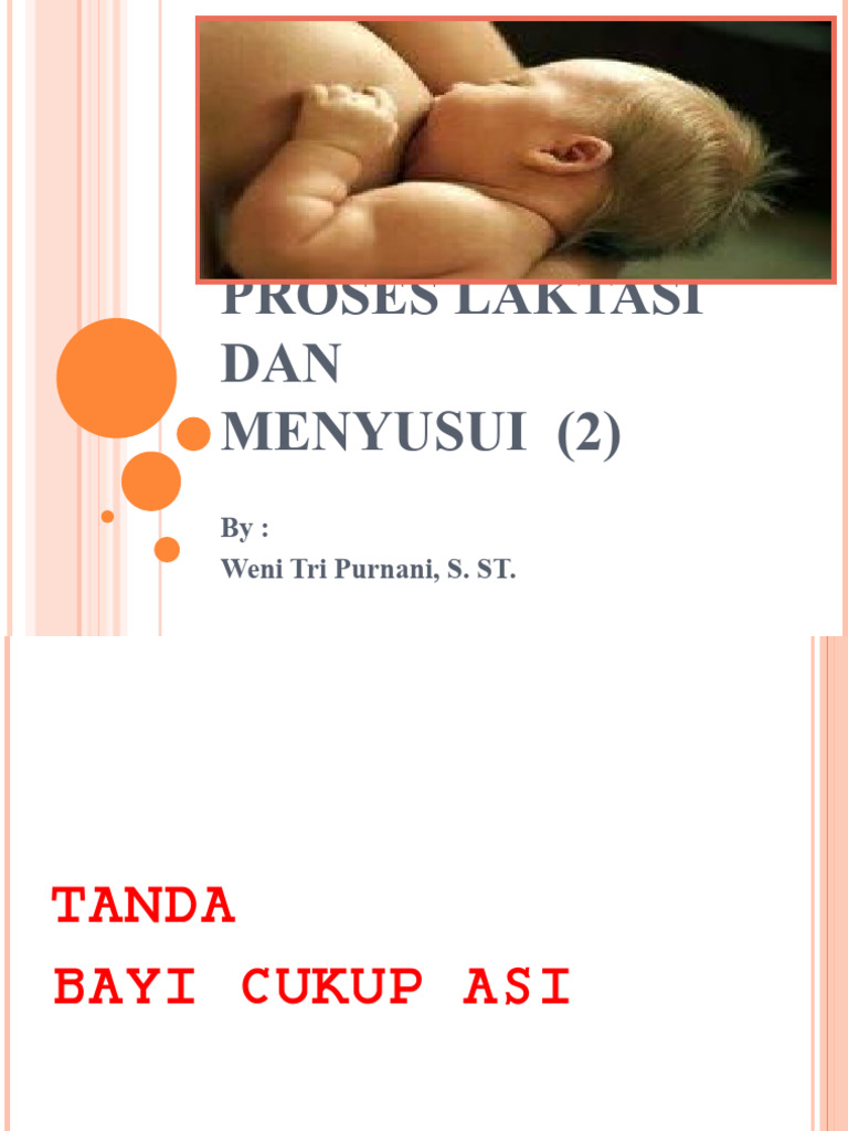 Lanjutan Proses Laktasi&Menyusui | PDF