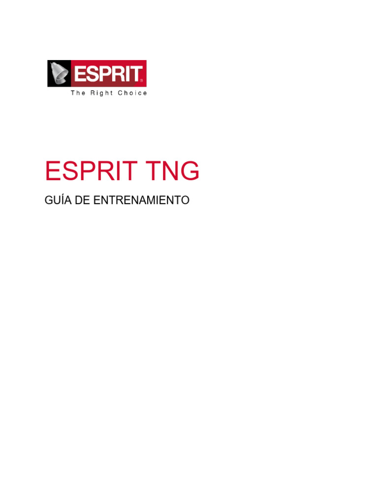TNG ESPRIT Guía de Entrenamiento - 2021 | PDF | Ventana (informática) | Metalurgia
