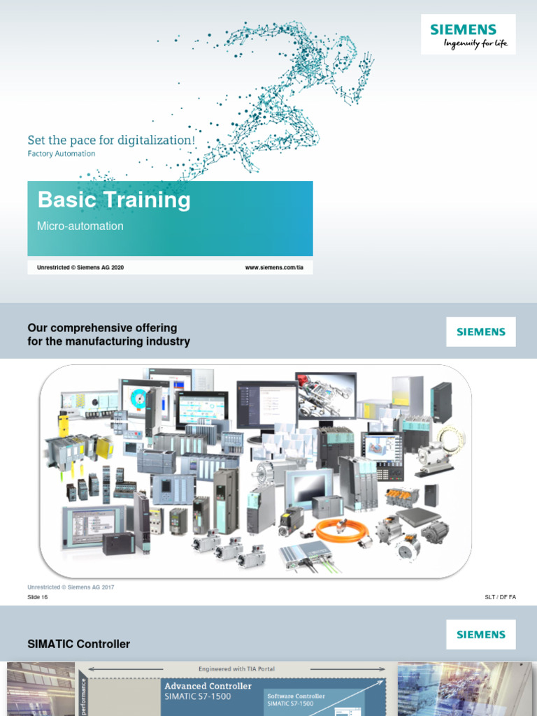 Basic Training SIEMENS | PDF | Parameter (Computer Programming) | Input/Output