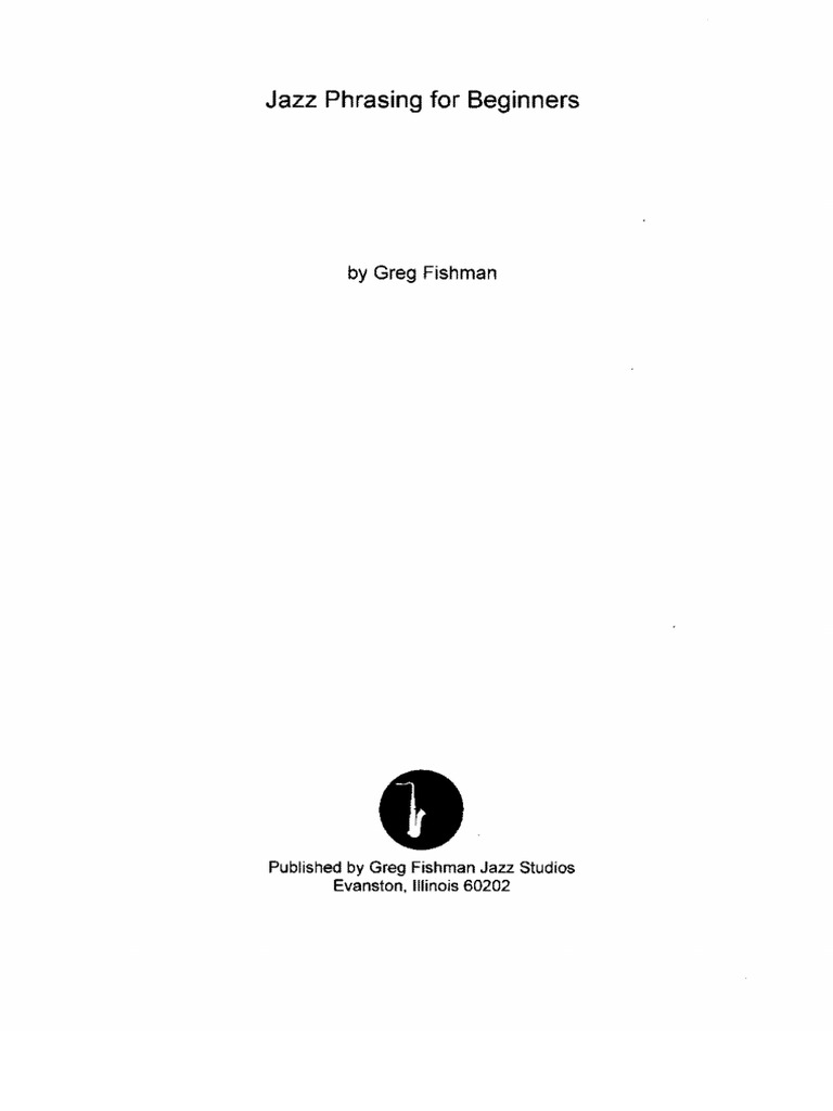Jazz Phrasing Vol 1 | PDF