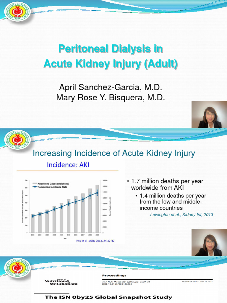 PD in Acute Kidney Injury | Download Free PDF | Hyperglycemia | Medical ...