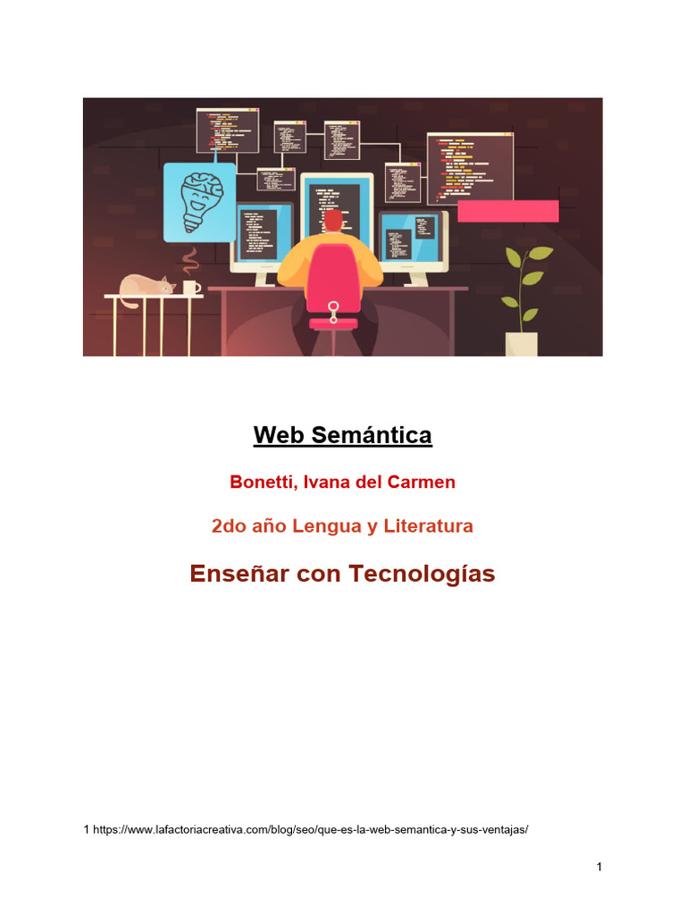 Introducción a la Web Semántica | PDF | Web semántica | Red mundial