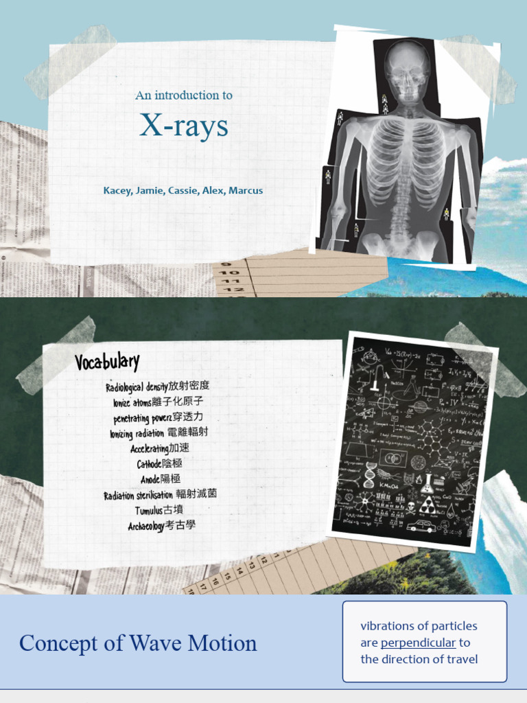 Physics CH 14.7 Presentation | PDF | X Ray | Radiation