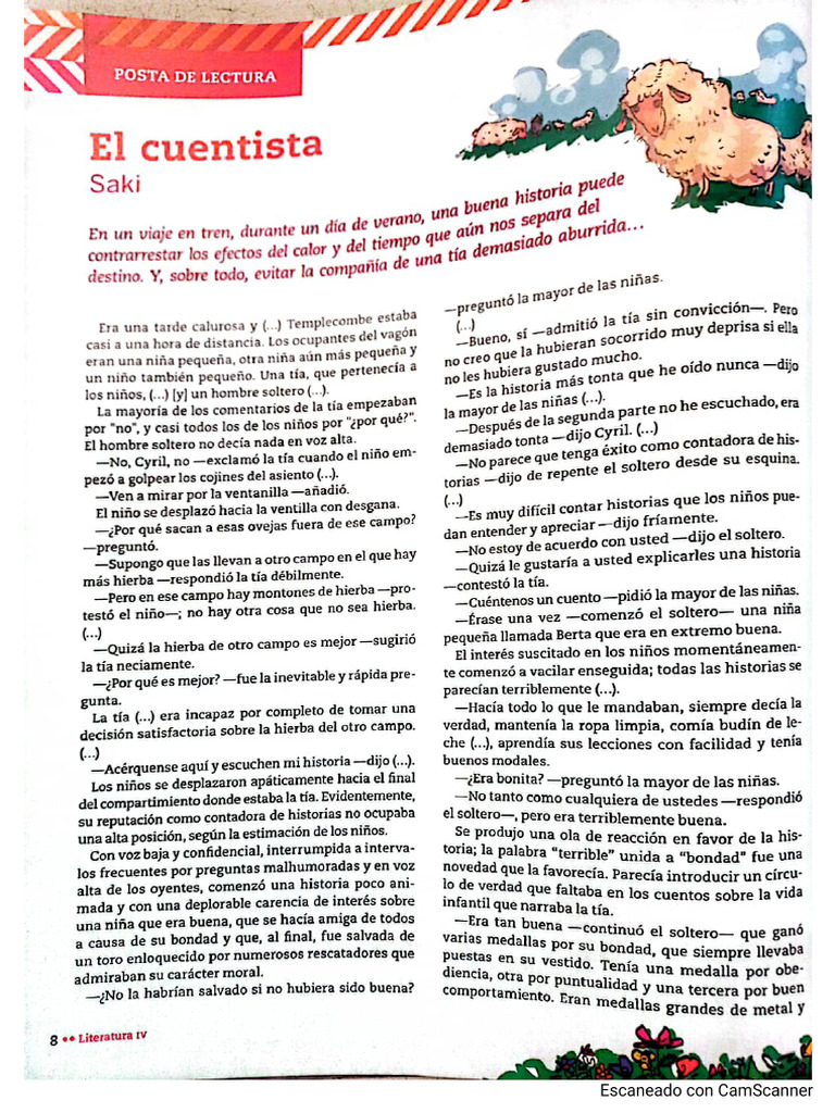 El Cuentista. Saki | PDF