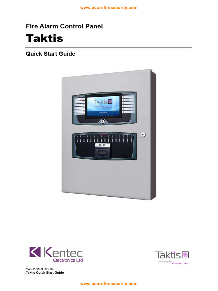 Taktis Fire Quick Start Guide | PDF | Electromagnetic Compatibility ...
