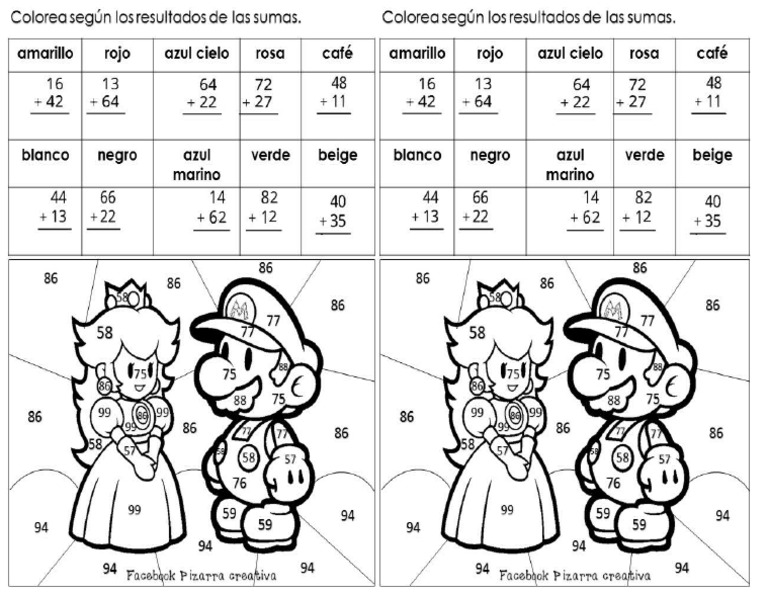 Mario Bros Sumas | PDF