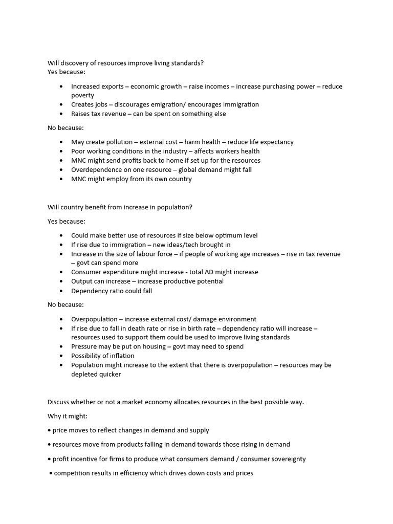 Econ MS Common Questions and Answers | PDF | Taxes | Unemployment