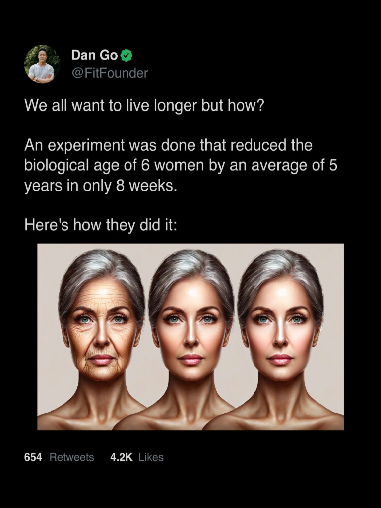 Biological Reverse Ageing | PDF