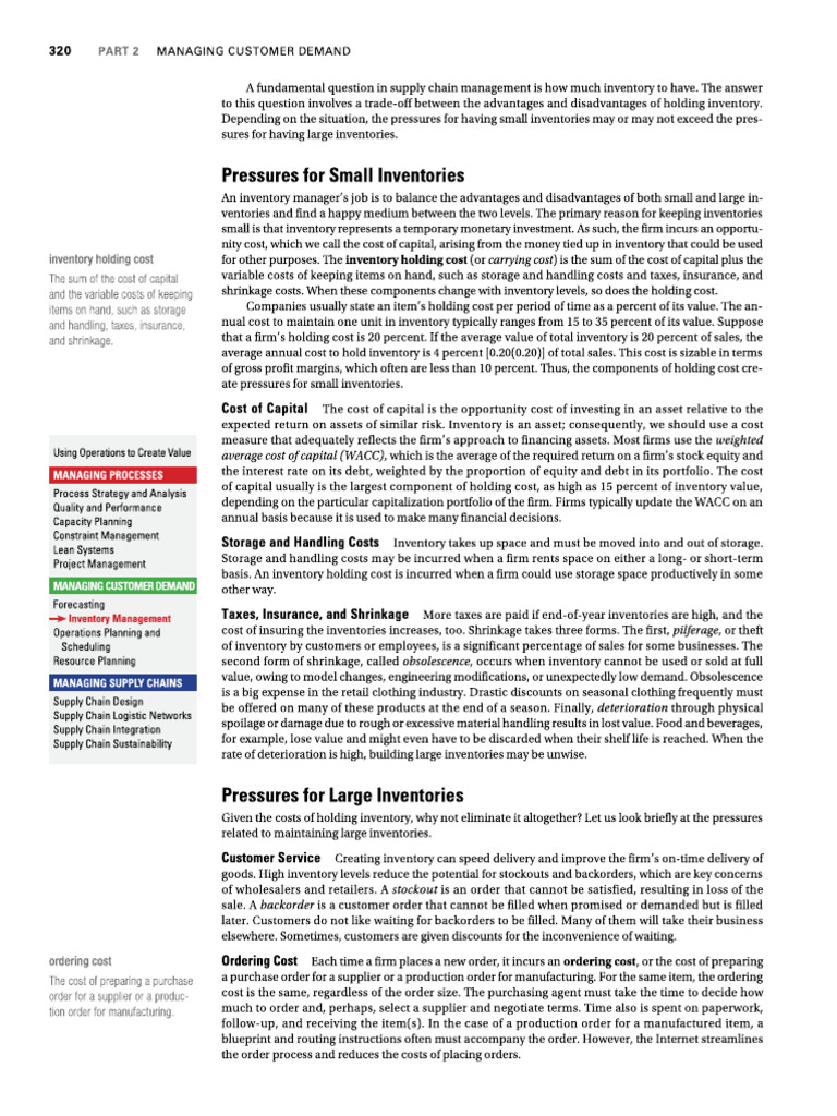 Inventory Management | PDF