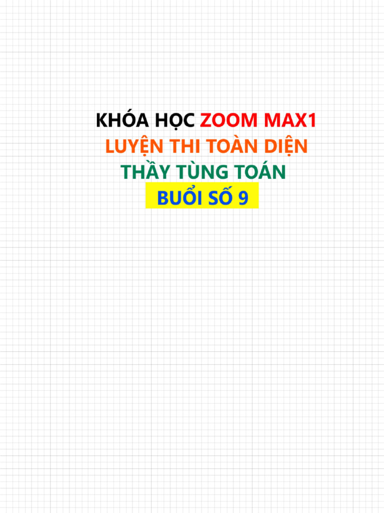Live 5 Cuc Tri Cua Ham So Phan 2 | PDF