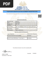 TPIN Certificate | PDF