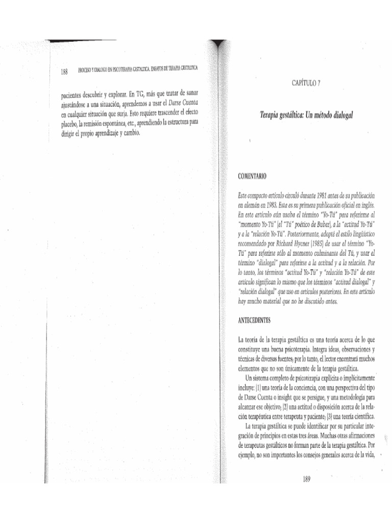 Yontef - Capitulo 7 | PDF