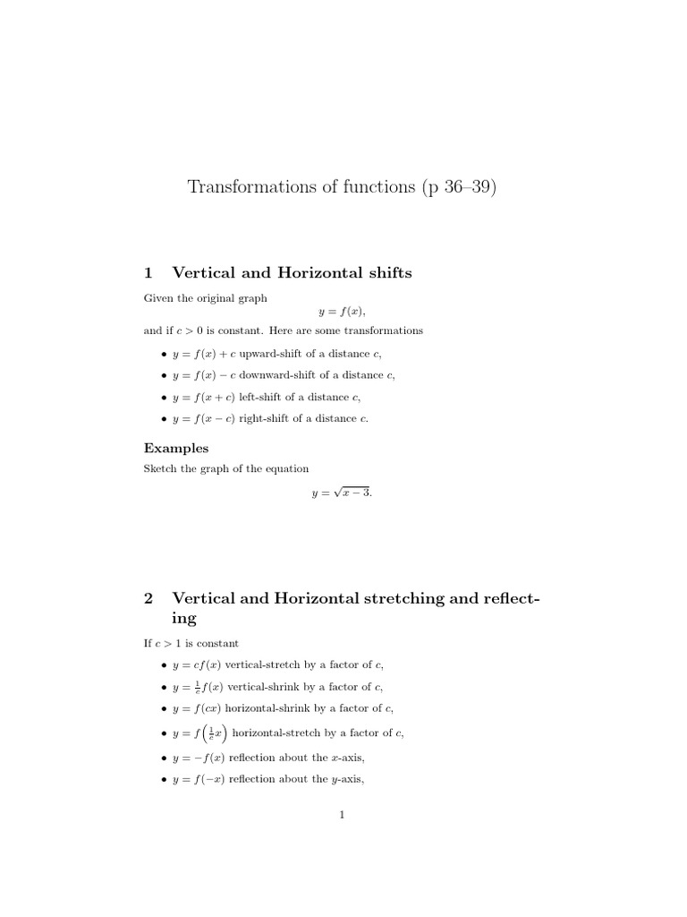12-transformations | PDF