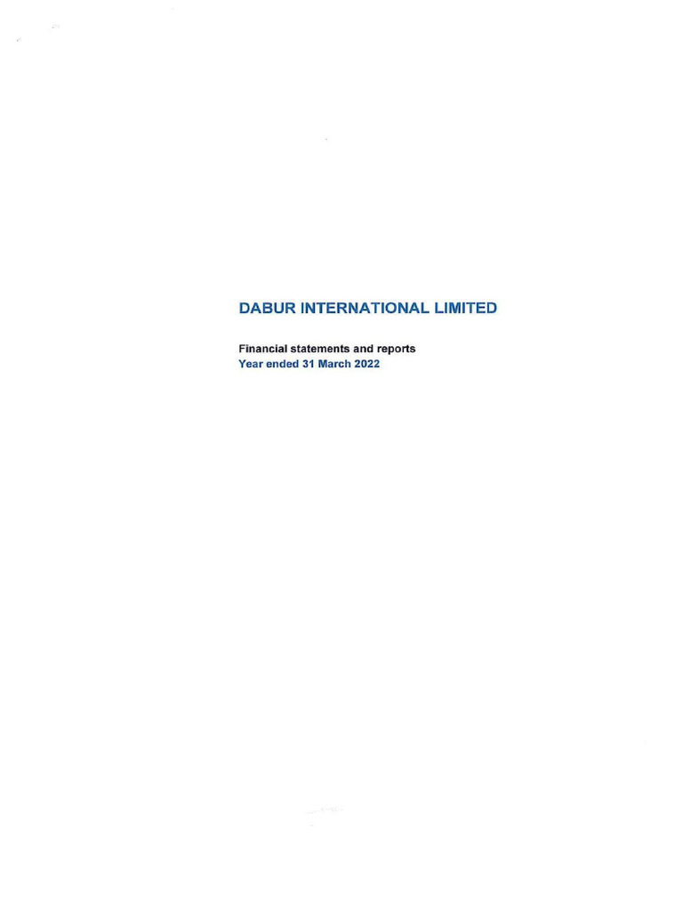 3265-Dabur-International-Ltd Word | PDF
