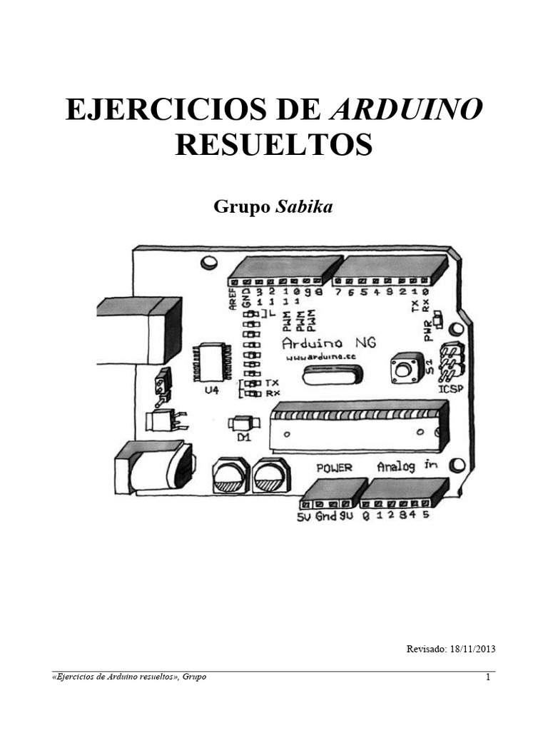 Ejercicios De Arduino Resueltos Pdf Diodo Emisor De Luz Arduino 