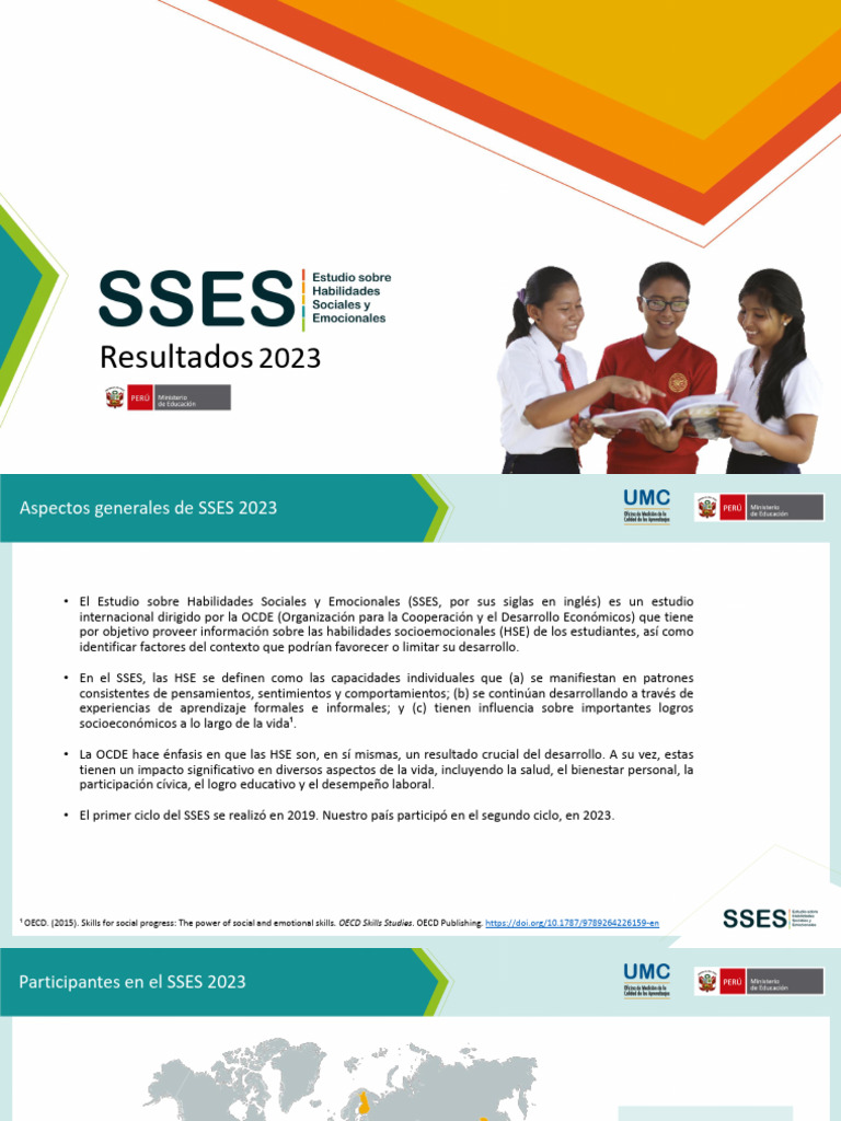Resultados del SSES 2023 en Habilidades Sociales | PDF | Aprendizaje ...