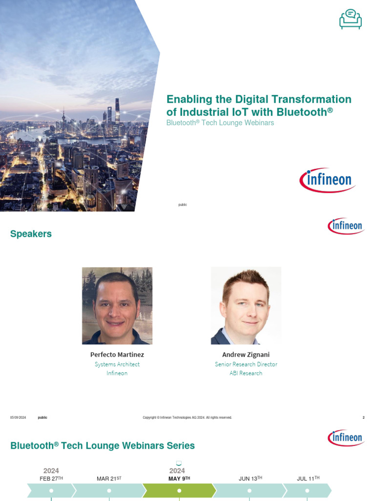 Infineon-Enabling the Digital Transformation of IIoT With Bluetooth-Presentations-V01 00-En ...