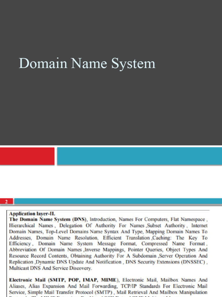 Dns 1 | PDF | Domain Name System | Domain Name