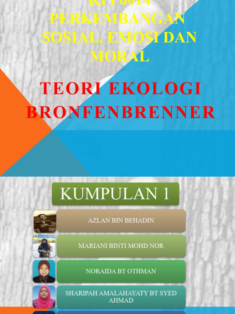 Teori Ekologi Bronfenbrenner 55849a0b0d540 | PDF | Pengembangan Diri