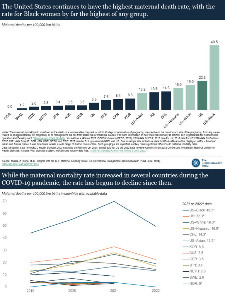 US Maternal Mortality Crisis International Comparison | Download Free ...