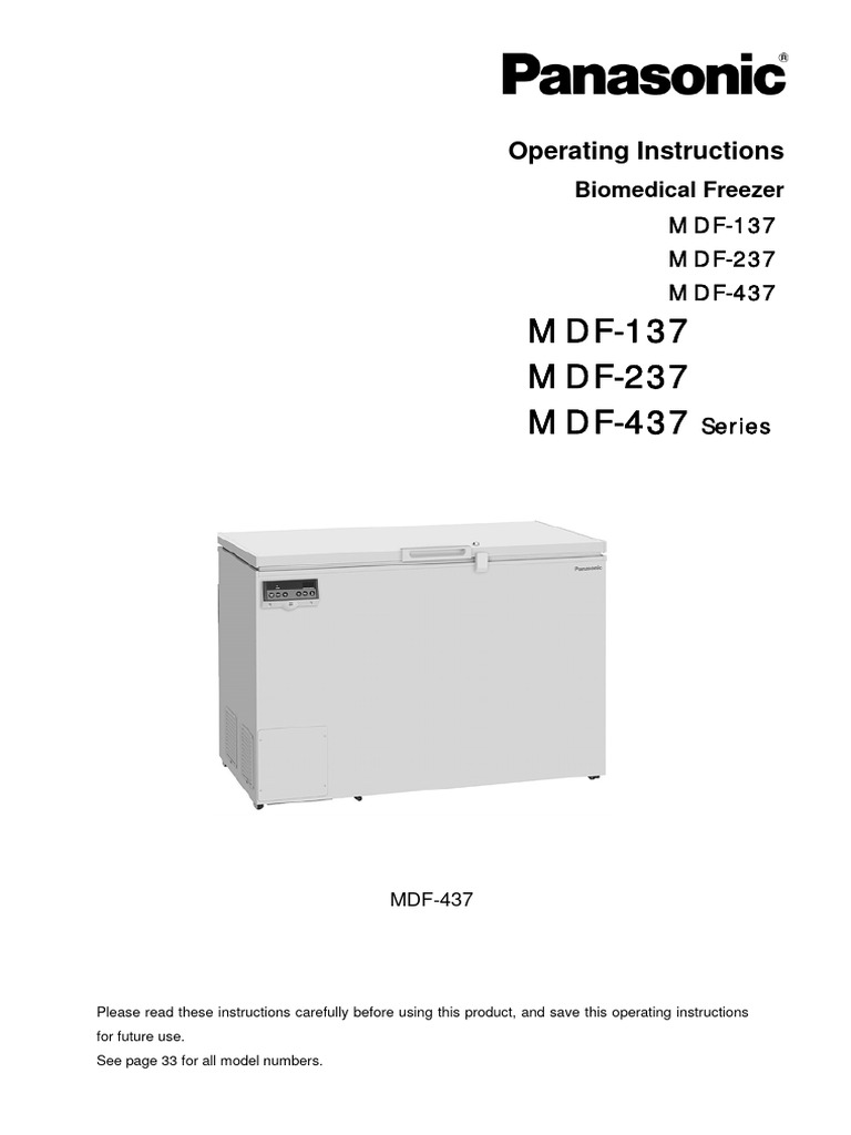 MDF-137 237 437 Operating Instructions (Eng) | PDF | Electrical ...