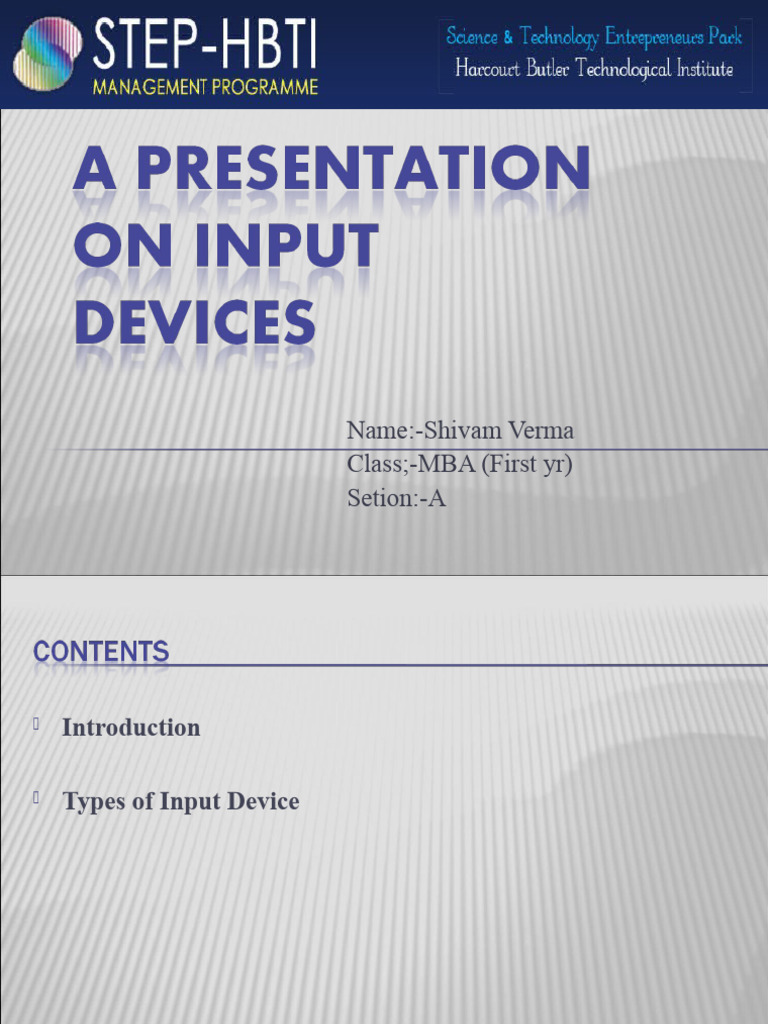 On Input Devices | PDF | Computer Keyboard | Computer Hardware On Input Devices | PDF | Computer Keyboard | Computer Hardware