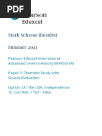 History IA Marking Criteria - IB DP | PDF | Critical Thinking | Evaluation
