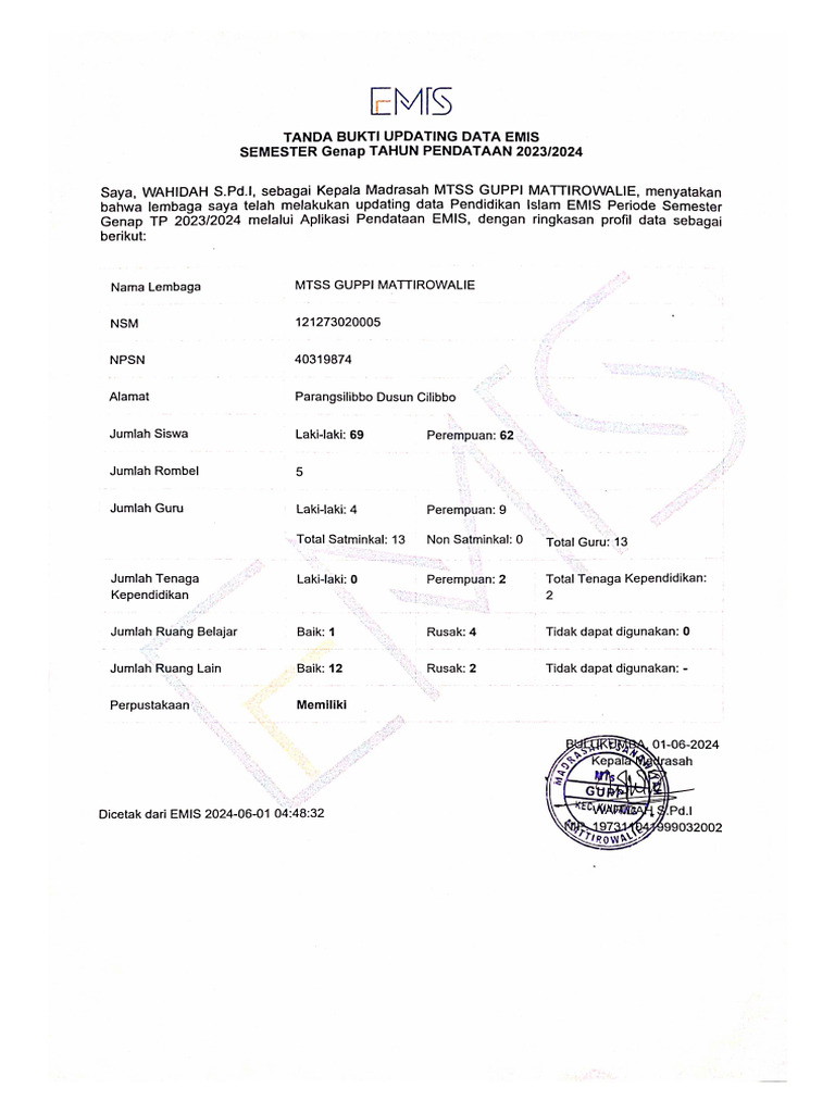 BAP 2023 2024 Genap 121273020005 | PDF