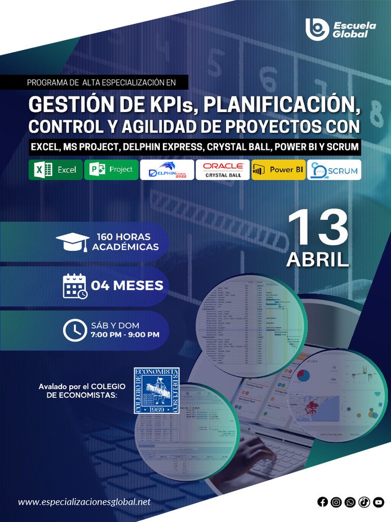 04 Meses: Programa de Alta Especialización en | PDF | Scrum (desarrollo de software) | Presupuesto