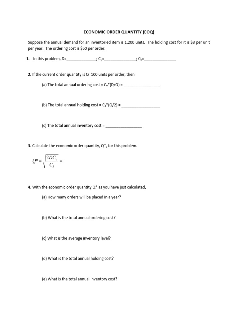 TUTORIAL QUESTIONS-CHAPTER 2 (PART I&II) (1) (2) | Download Free PDF ...