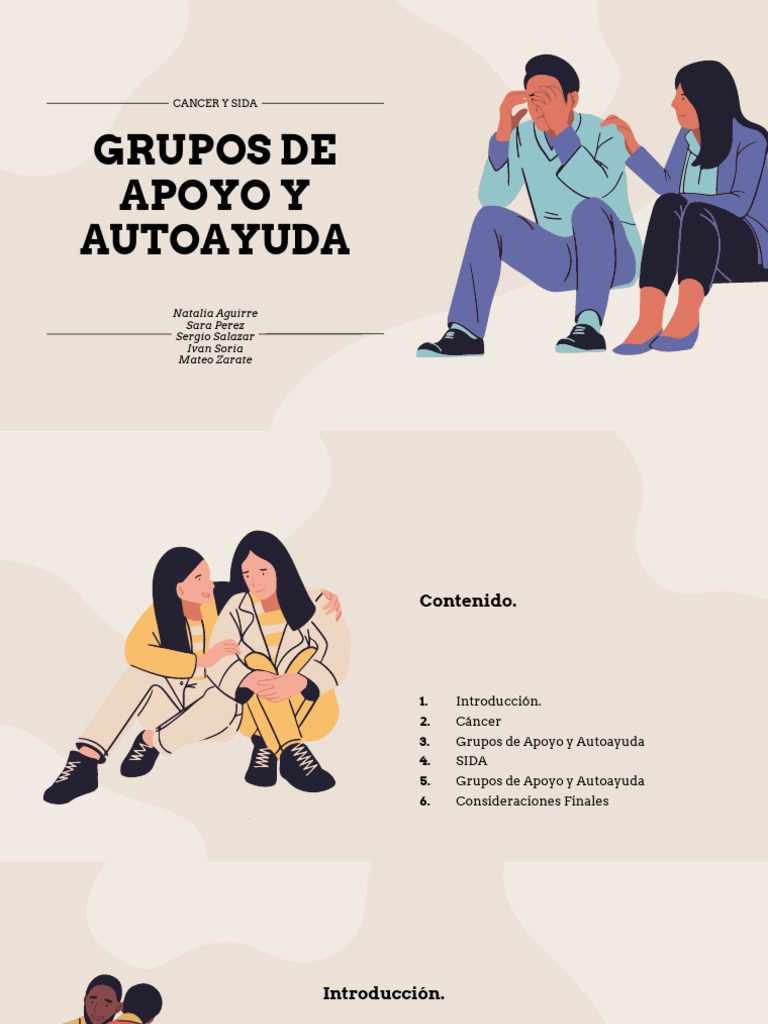 Grupos de Apoyo para Cáncer y SIDA | PDF | Cáncer | Neoplasias