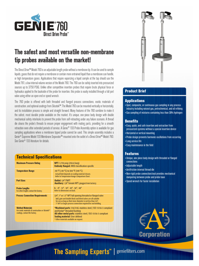SCC 760 PS | PDF | Gases | Valve