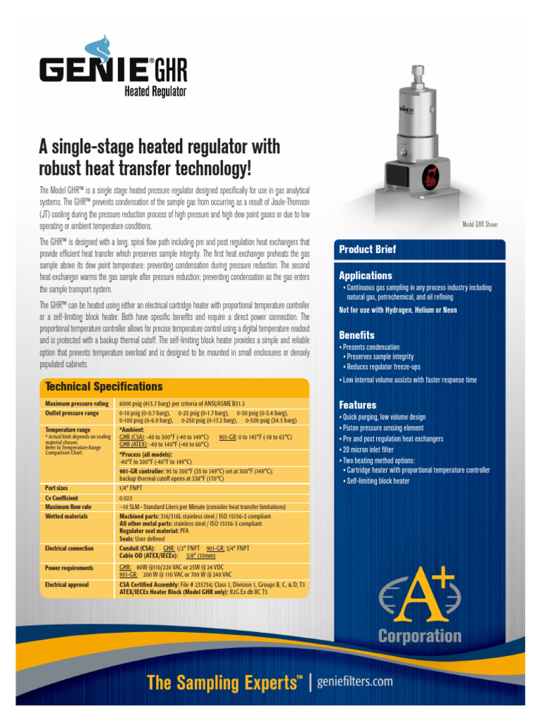 SCC-GHR-PS | PDF | Heat Exchanger | Gases