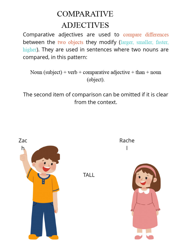 Comparative and Superlative Adj | PDF