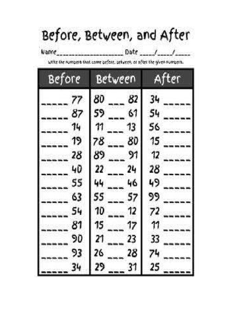 Math Worksheet | PDF